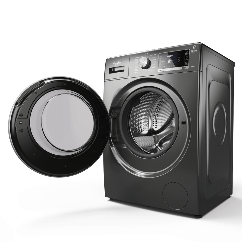 Lavarropas carga frontal 9.5 kg Titanium / Gris Oscuro - Whirlpool Lavarropas carga frontal 9.5 kg Titanium / Gris Oscuro - Whirlpool