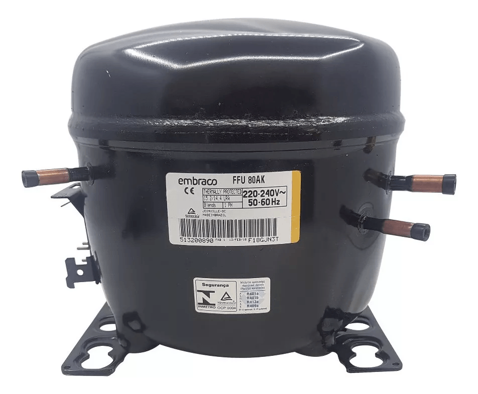 COMPRESOR EMBRACO FFU70AK BLEND 1/4HP - Whirlpool
